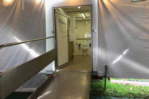 The Dolly Luxury Toilets - Regency Luxury Mobile Toilets